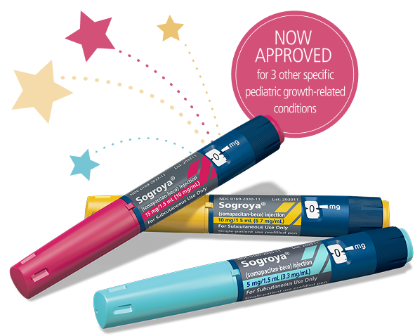 Growth Hormone Treatment | Sogroya® (somapacitan-beco) injection 5 mg ...